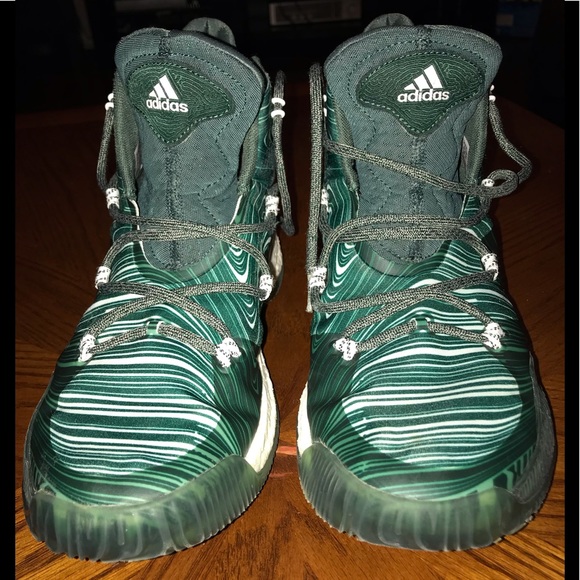 adidas | Shoes | Adidas Geofit Gorgeous Green Basketball Sneakers ...